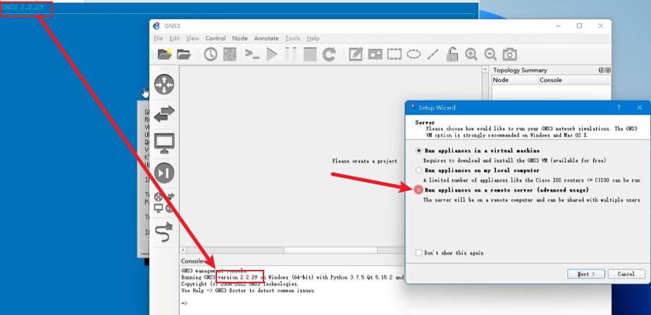 GNS3懒人版-2.2.45安装部署详细教程